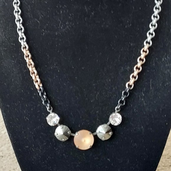 Sabika | Jewelry | Sabika Black Gold Retired Oasis Multi Stone Necklace ...